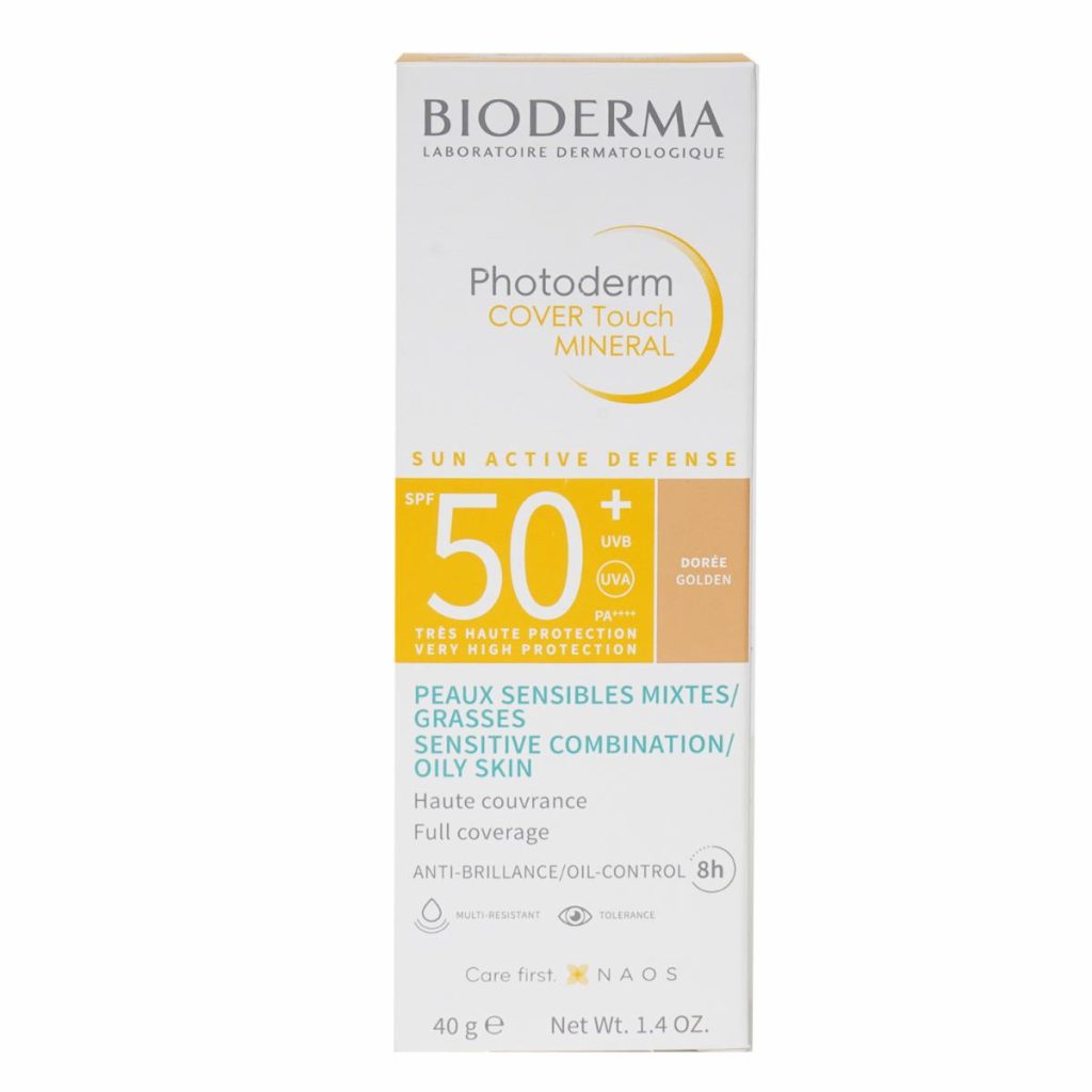 Protector Solar Facial Photoderm Cover Touch Mineral Spf 50+ Golden ...
