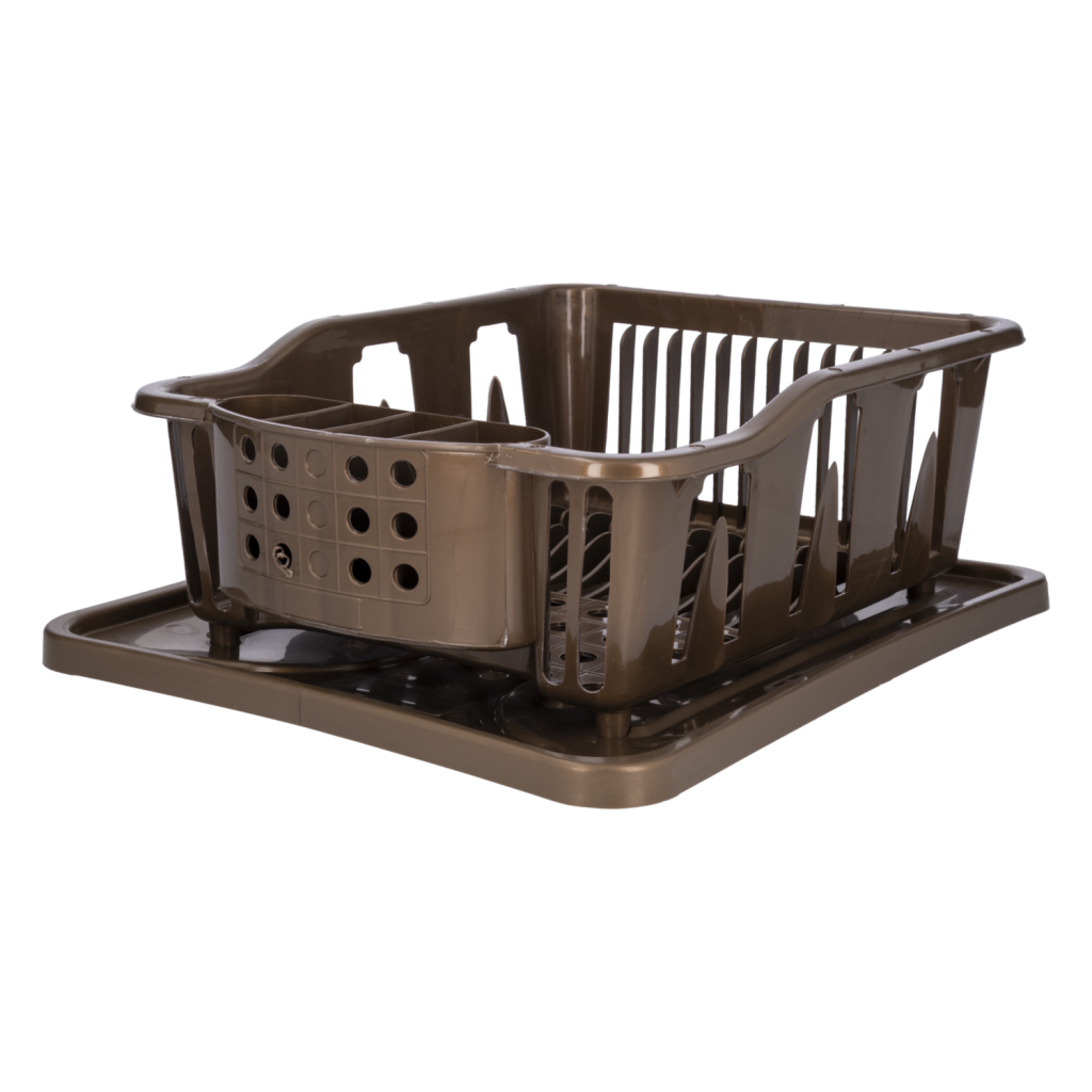 Escurridor Para Platos Plástico Color Cobre FREE HOME 35 Cm X 29 Cm ...