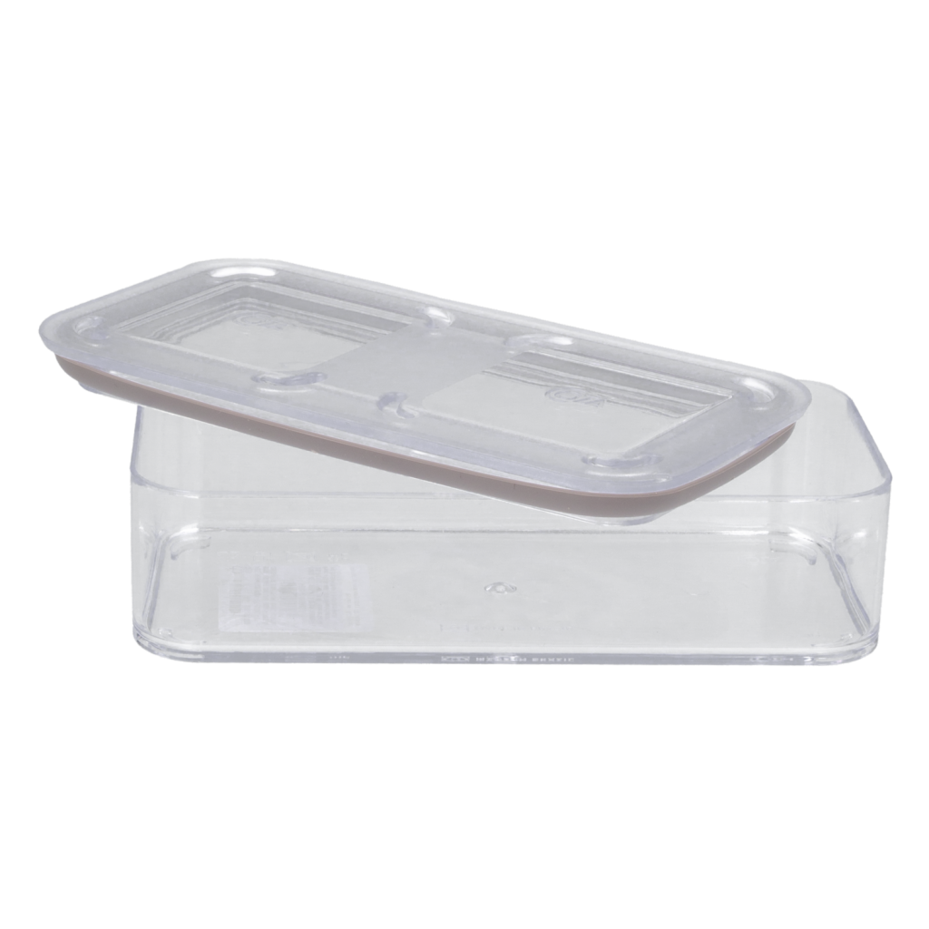 Contenedor Hermético Línea Modo Rectangular Cristal COZA 530 Ml - Supermaxi