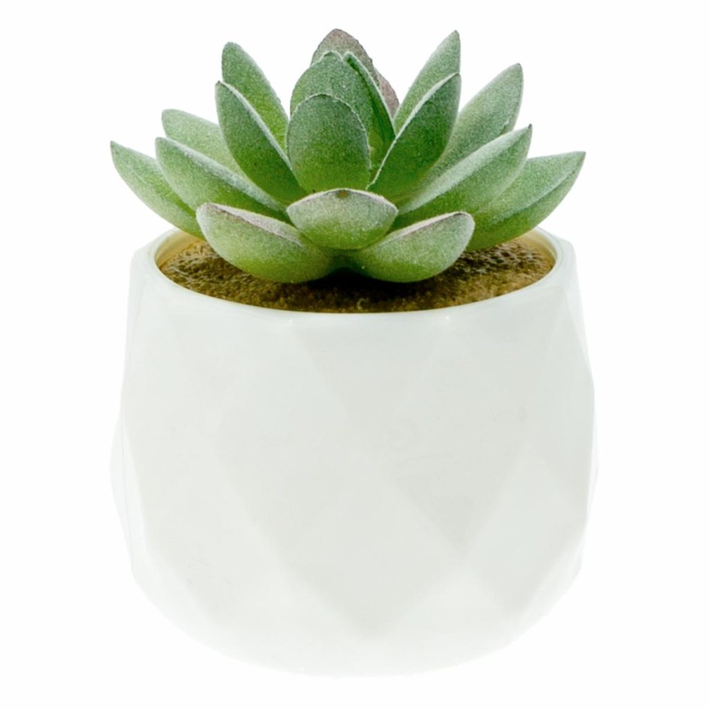 Maceta Decorativa Flor Rosada Artificial DONGZHI 8 Cm - Supermaxi