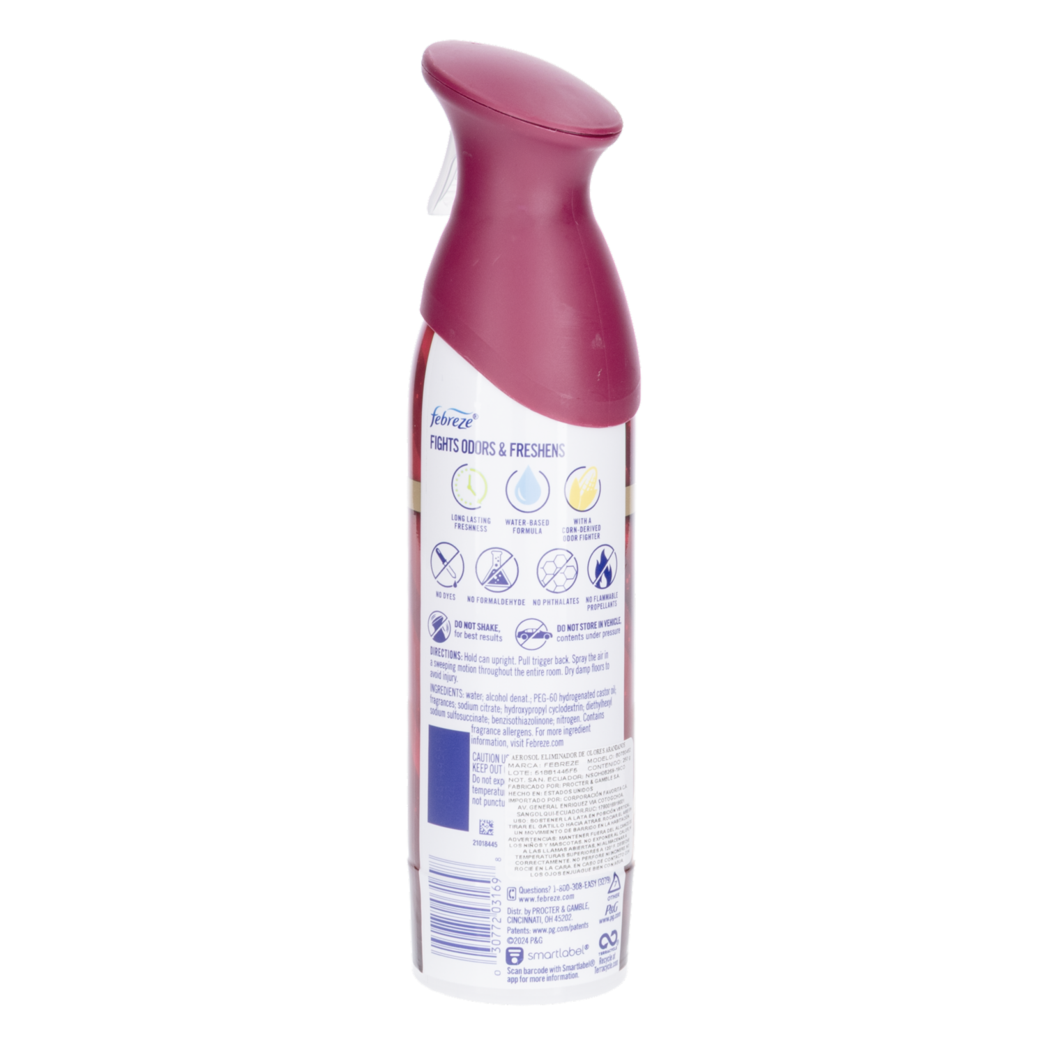 Ambientador En Aerosol Air Mist Fragancia Cranberry Crumble Edición ...