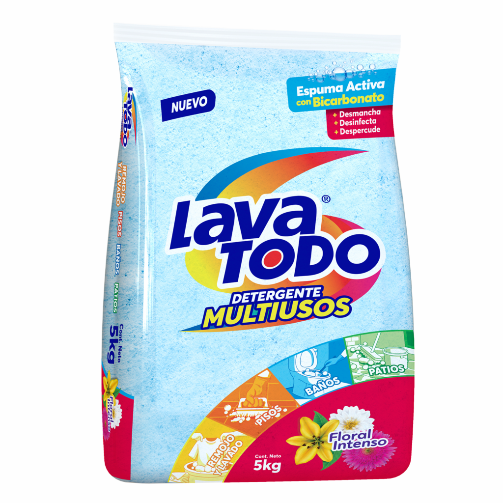 Detergente En Polvo Multiusos Aroma Floral LAVATODO 5000 G - Supermaxi