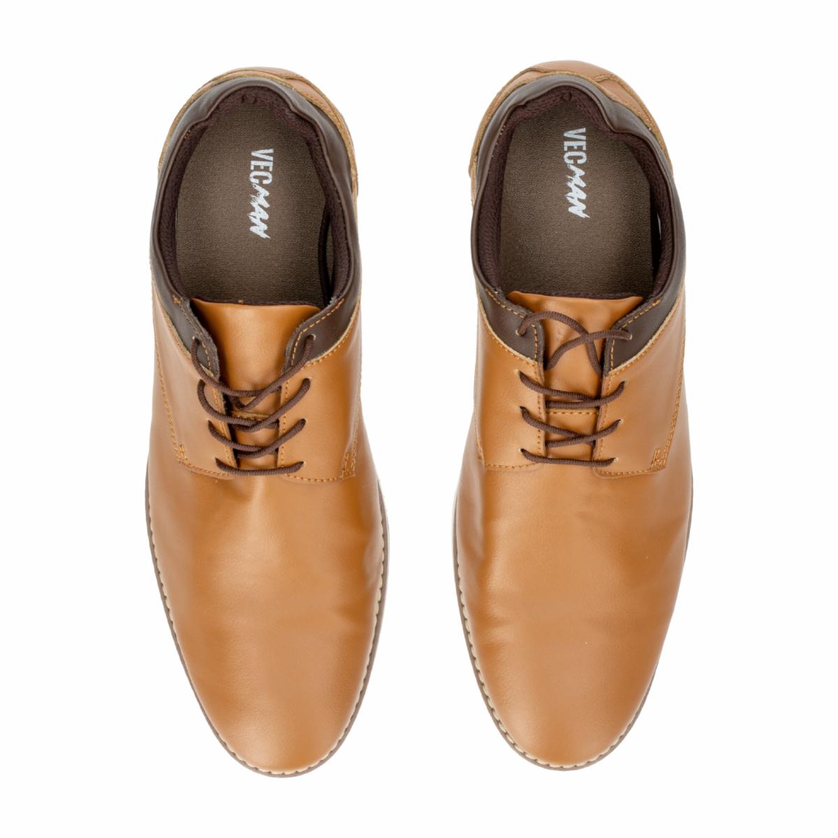 Zapato Casual Miel De Cordón VECMAN - Supermaxi