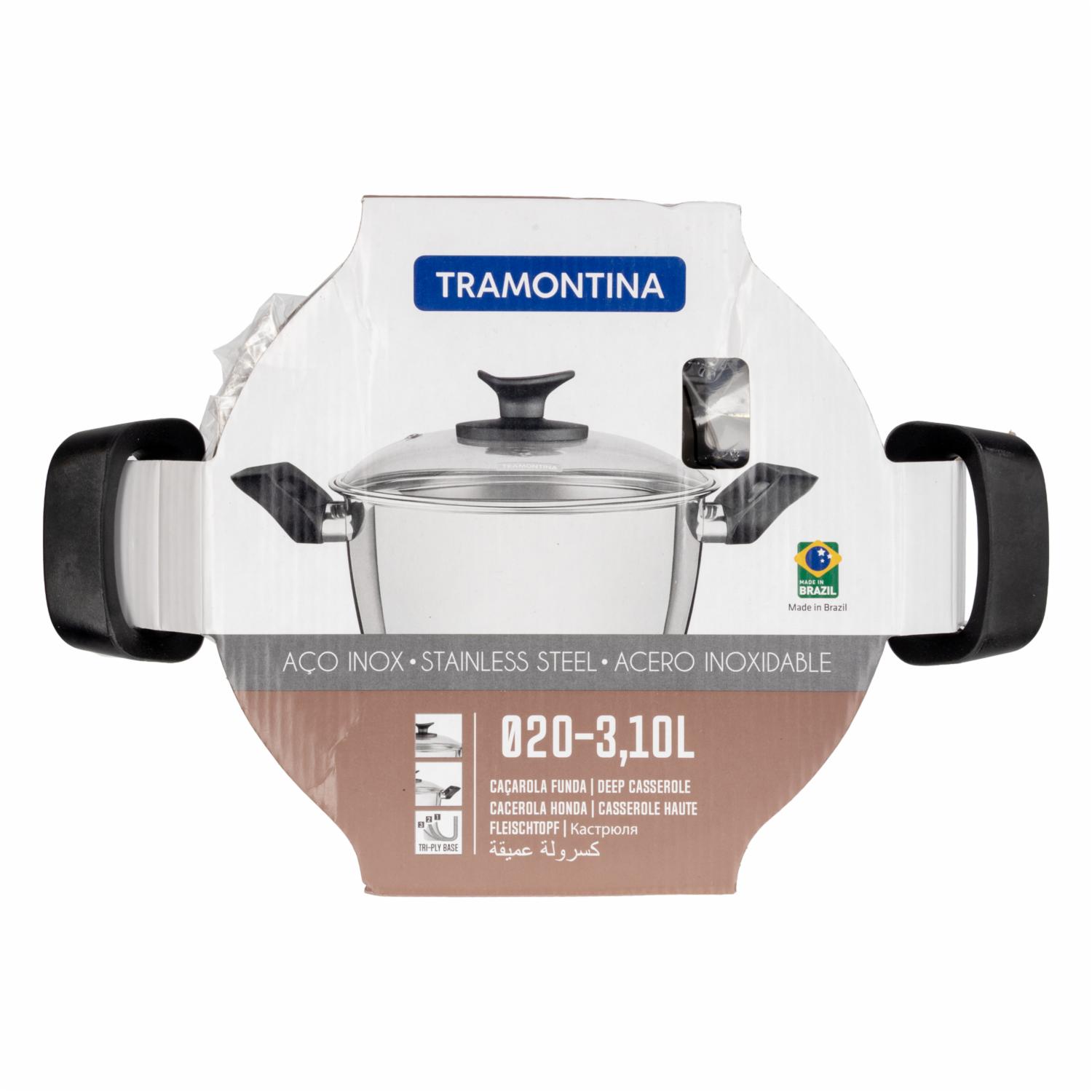 Olla De Inducción Profunda Modelo Alegra TRAMONTINA 20 Cm - Supermaxi